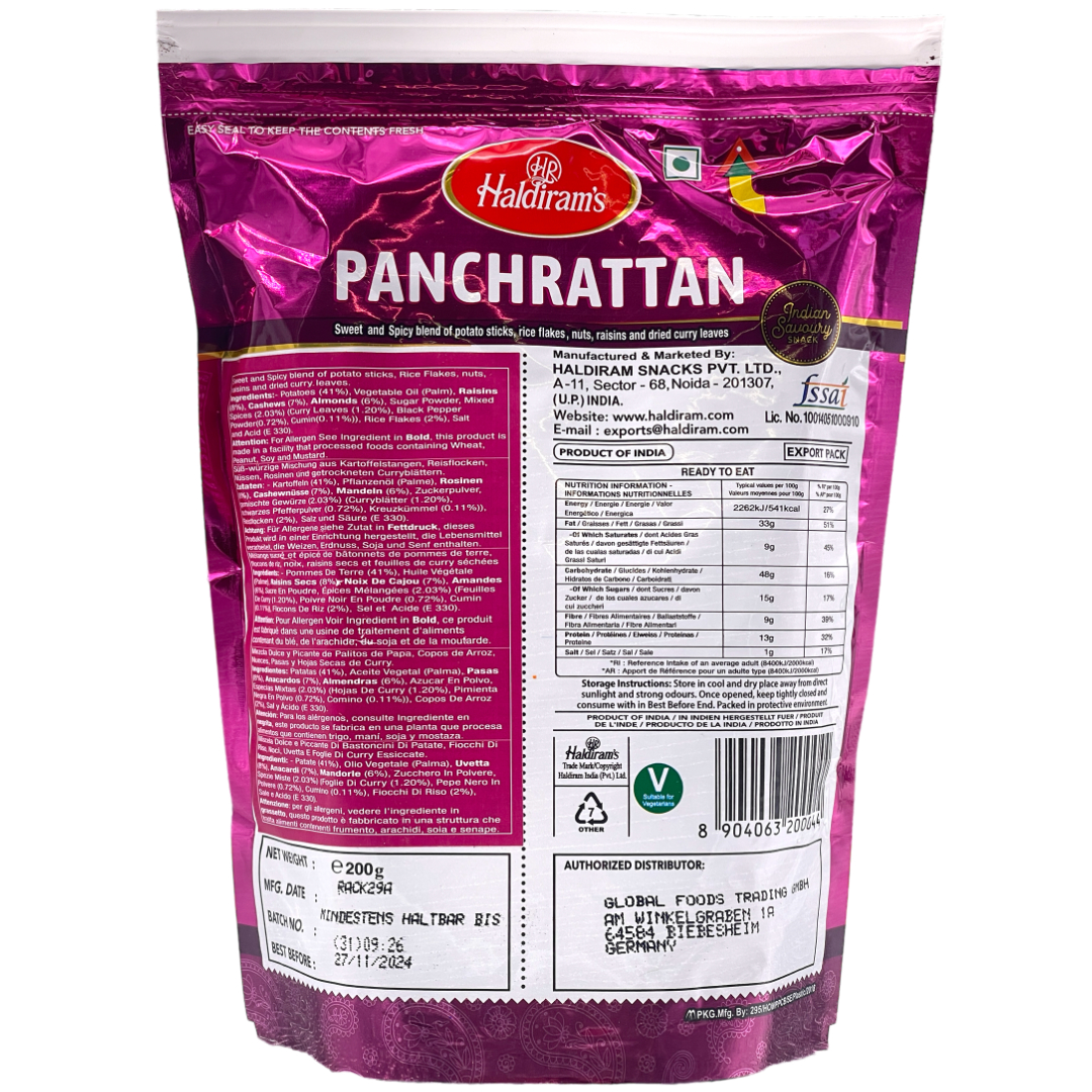 Haldiram's Panchrattan 200g - Yogi Mart - Online Indian Grocery Store