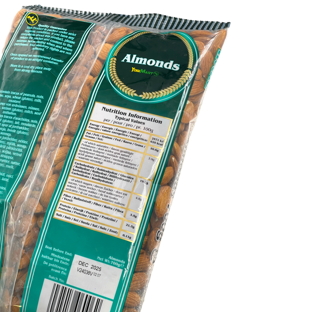 Heera Almonds 700g - Yogi Mart - Online Indian Grocery Store