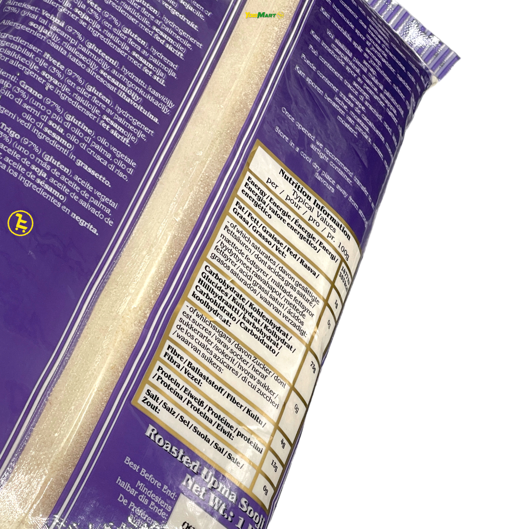 Heera Roasted Upma Rawa Sooji 1kg - Yogi Mart - Online Indian Grocery Store