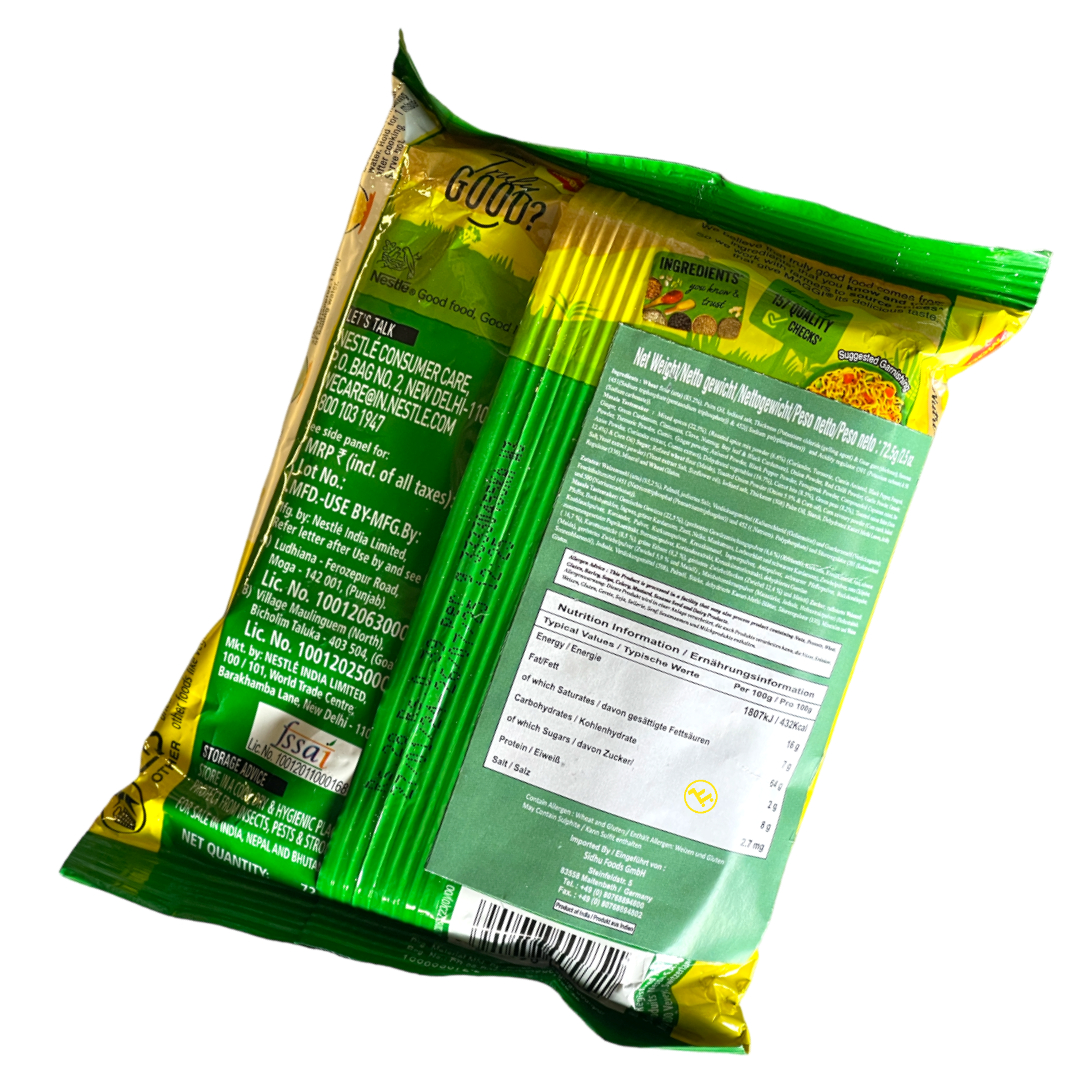 Maggi Instant Veg Atta Noodles 72.5g - Yogi Mart - Online Indian ...